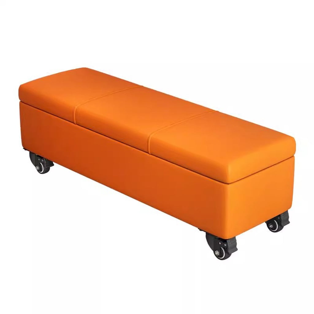 Movable Storage Bench,Upholstered Storage Bench,Entryway Bench with ...