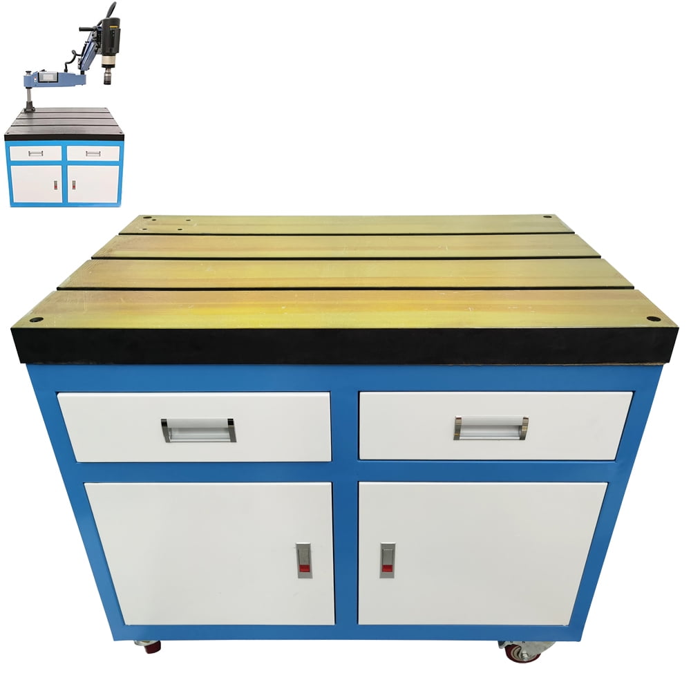 Movable T-Slot Working Table for Tapping Machine - Walmart.com