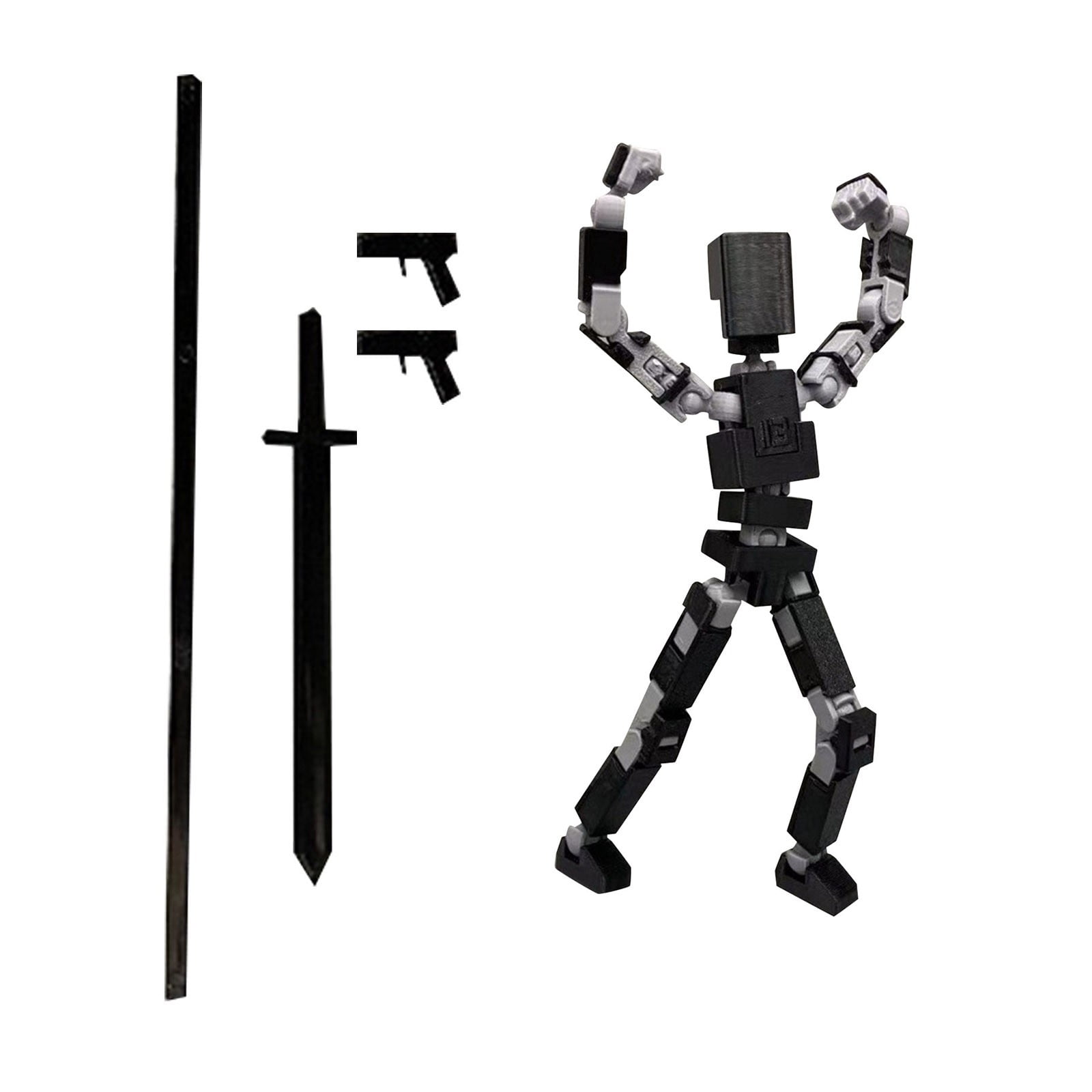 Movable Titan 13 Multi-jointed Articulated Robot Figures, Action Figure ...