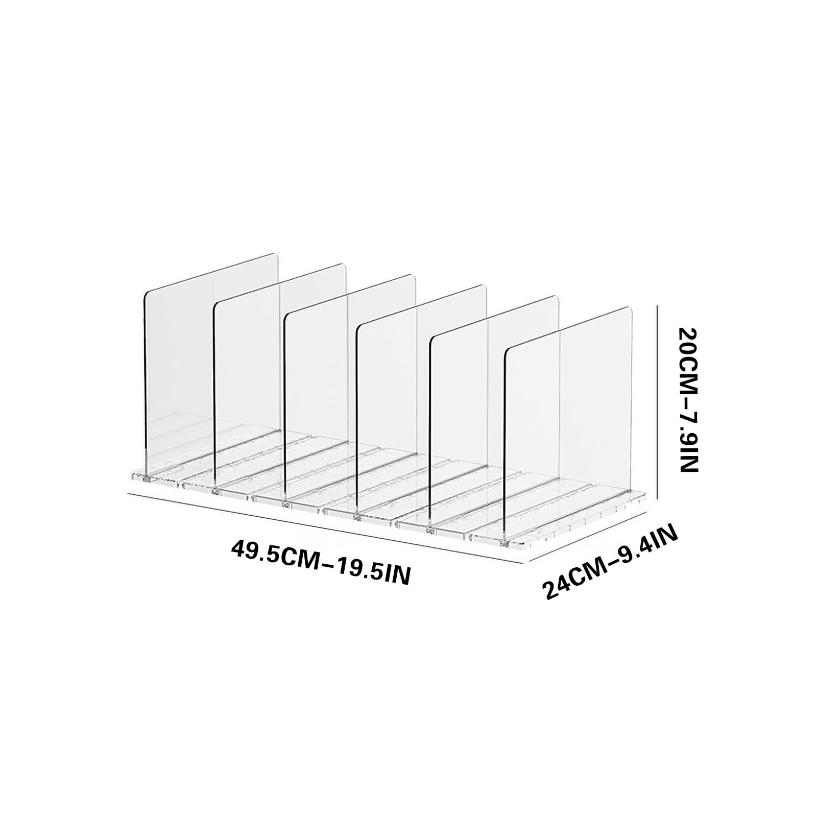 Movable and Adjustable Bag Partition Board Storage Rack Bedroom ...