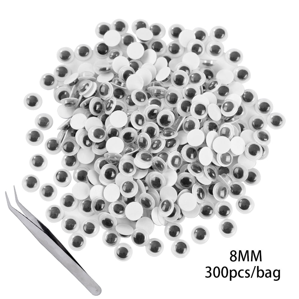 Movable eyes with adhesive eyes DIY children's creative toy animal eyes ...