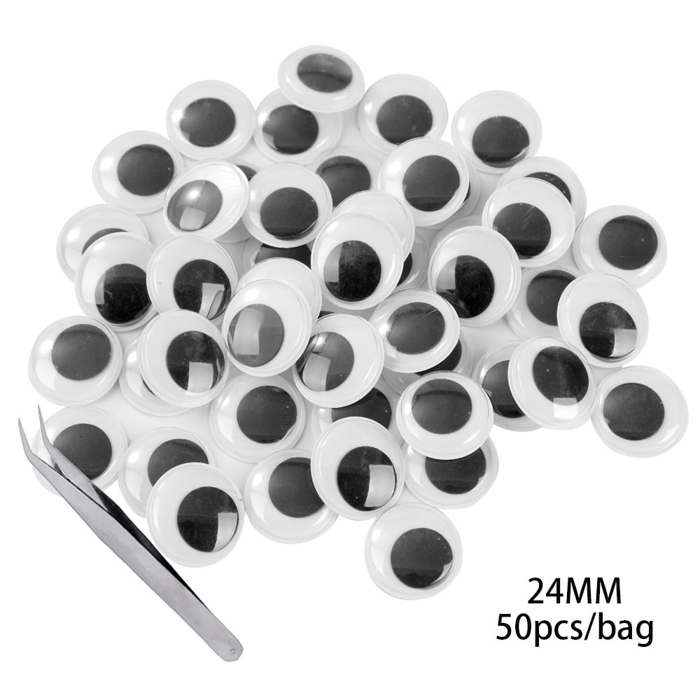 Movable eyes with adhesive eyes DIY children's creative toy animal eyes ...