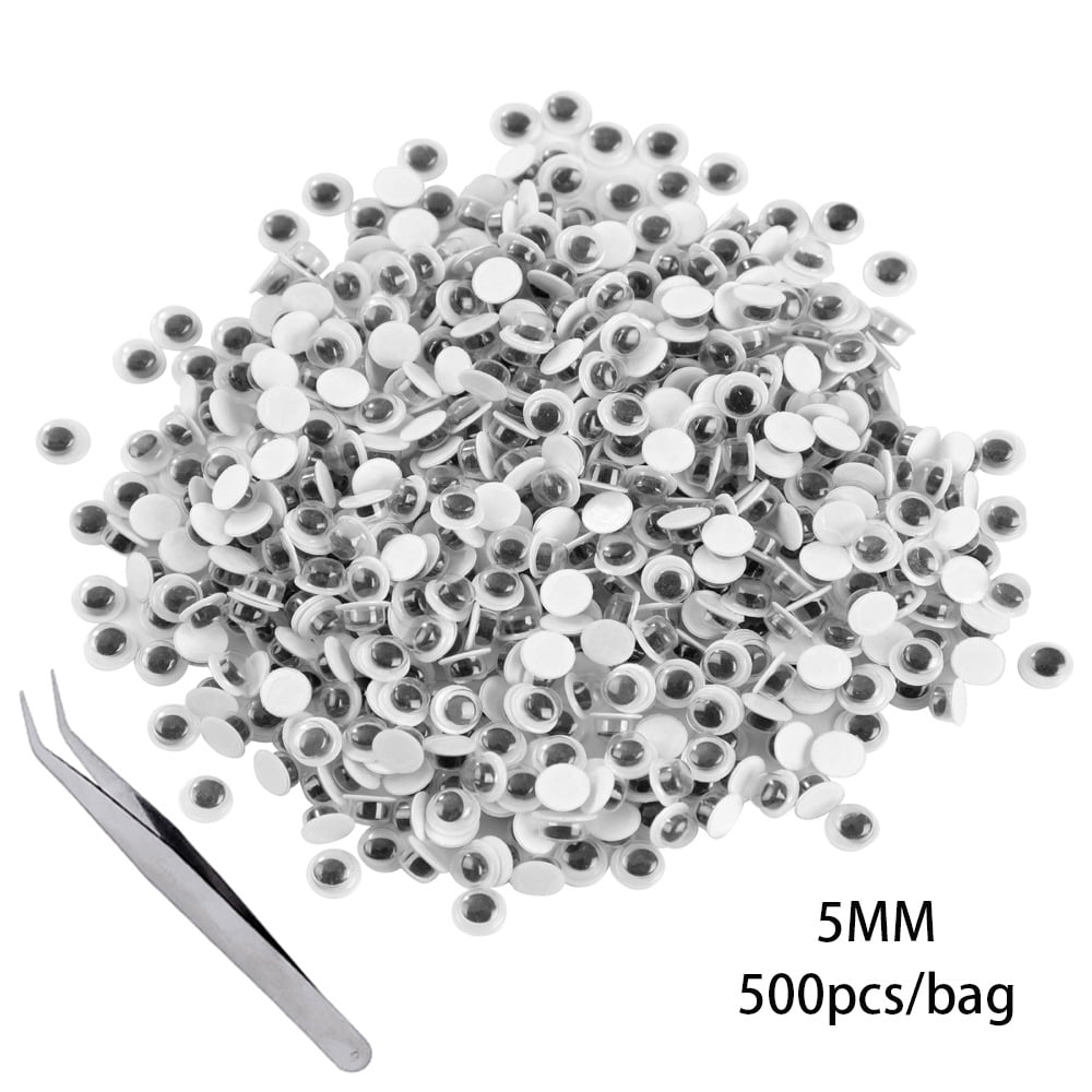 Movable eyes with adhesive eyes DIY children's creative toy animal eyes ...