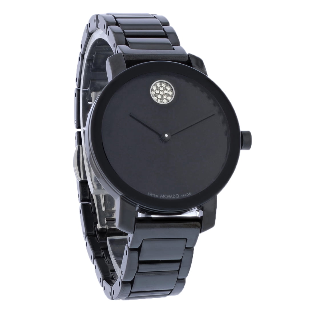 Movado Bold Evolution 2.0 Women's Black Ceramic Quartz Watch 3601235 ...