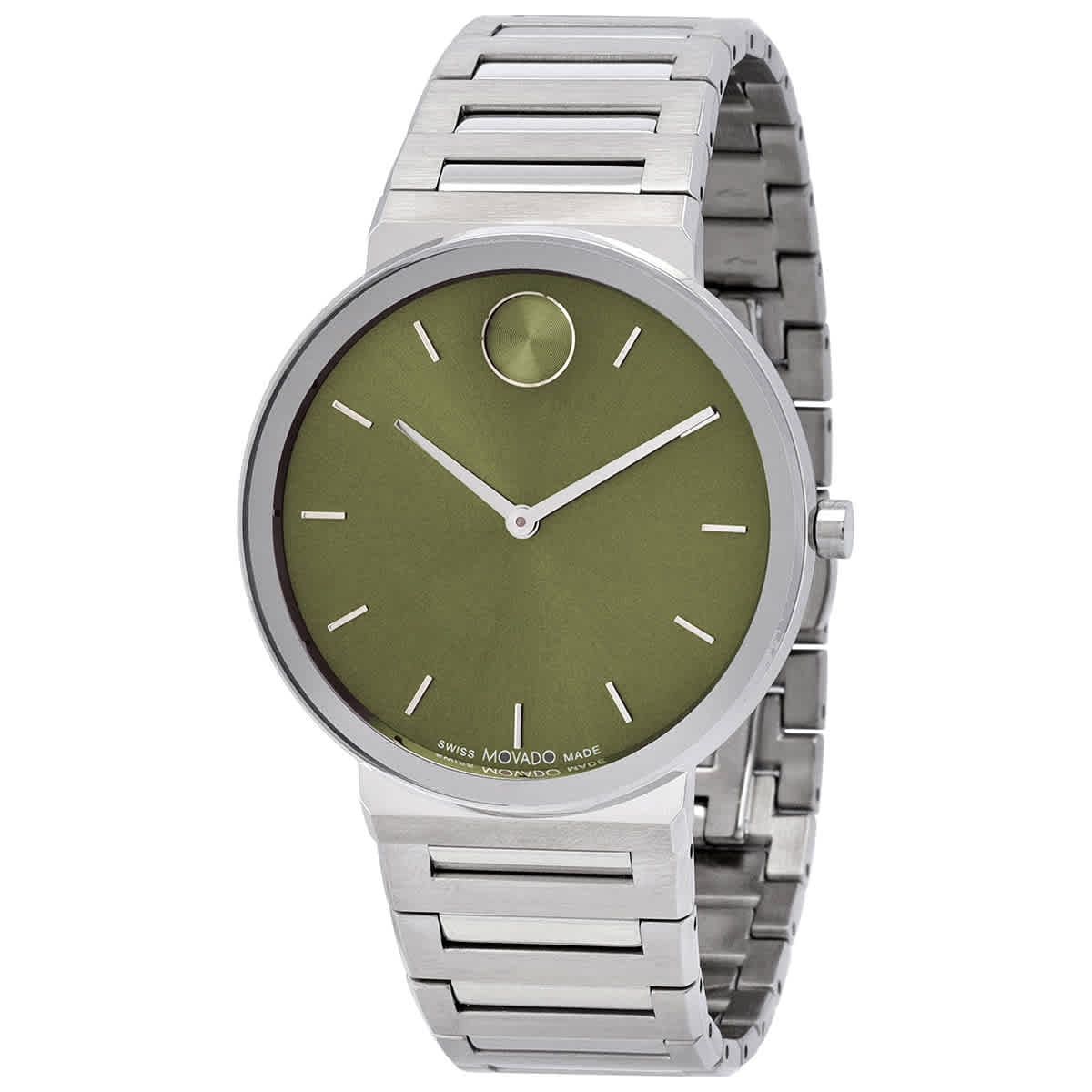 Movado Bold Horizon Quartz Green Dial Unisex Watch 3601074 - Walmart.com