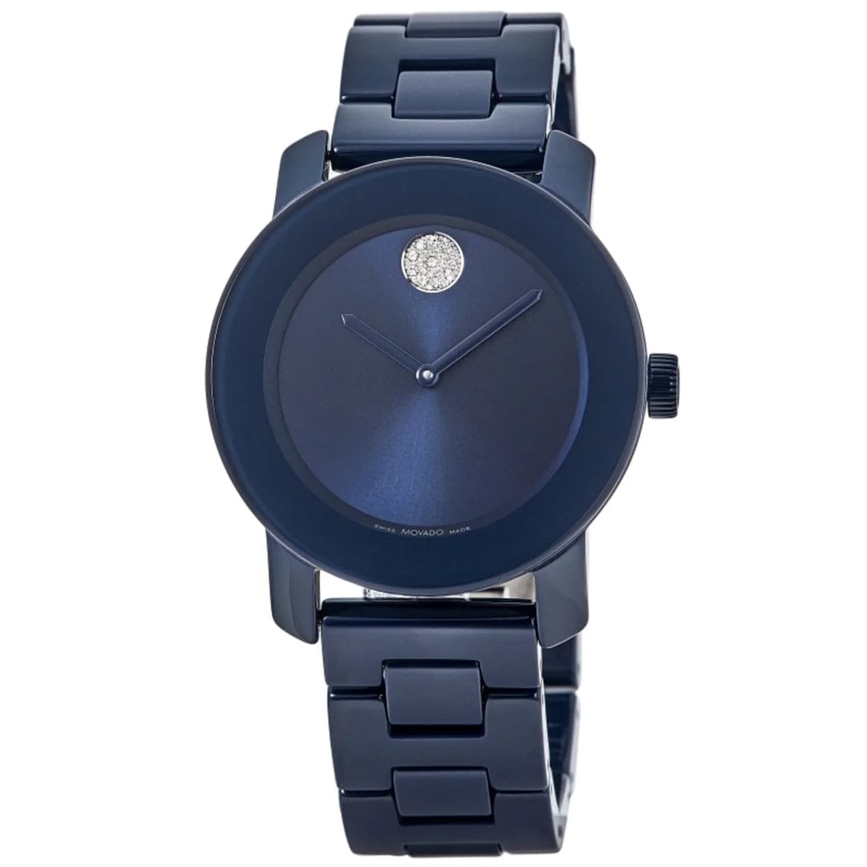 Movado Womens Bold Blue Dial Watch - 3600805 - Walmart.com