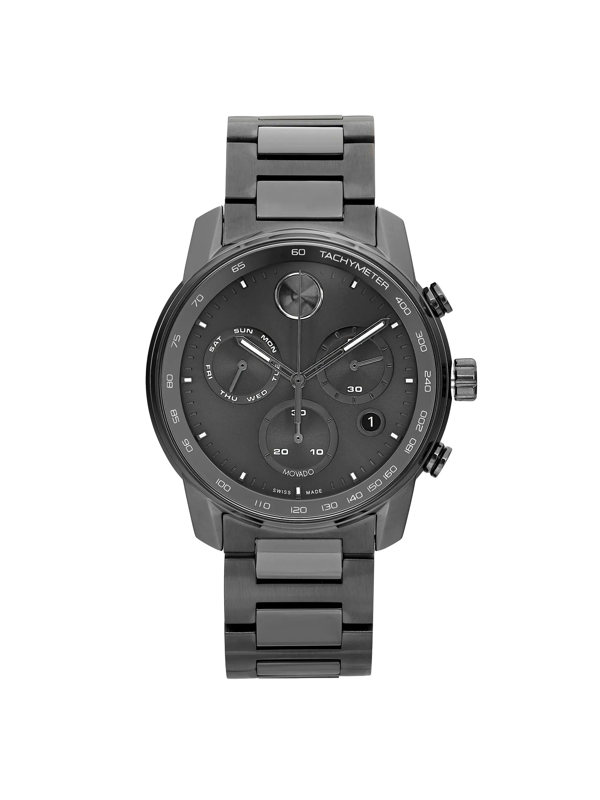 Movado Bold Verso 44mm Chronograph Quartz Men Watch 3600867 (Without ...