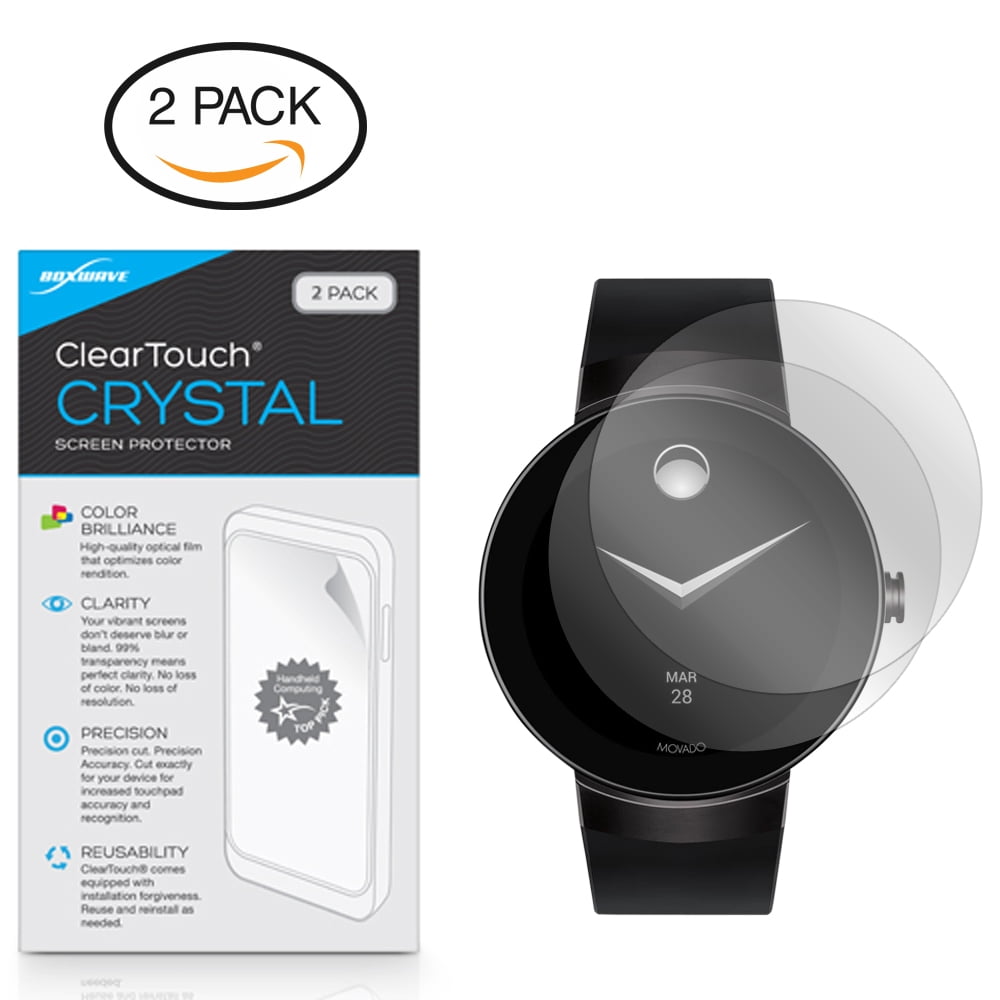 Movado Connect Screen Protector, BoxWave [ClearTouch Crystal (2-Pack ...