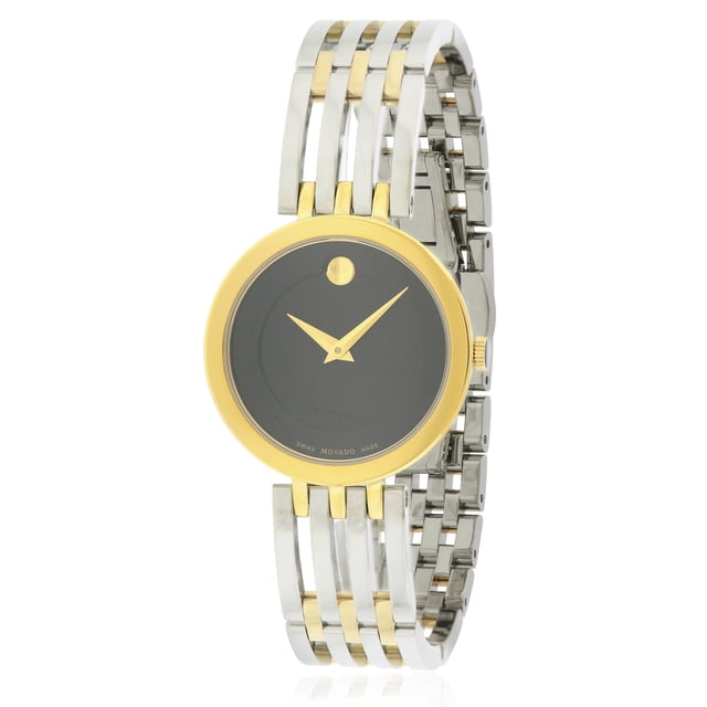 Movado Esperanza Museum Dial Two-Tone Stainless Steel Ladies Watch ...