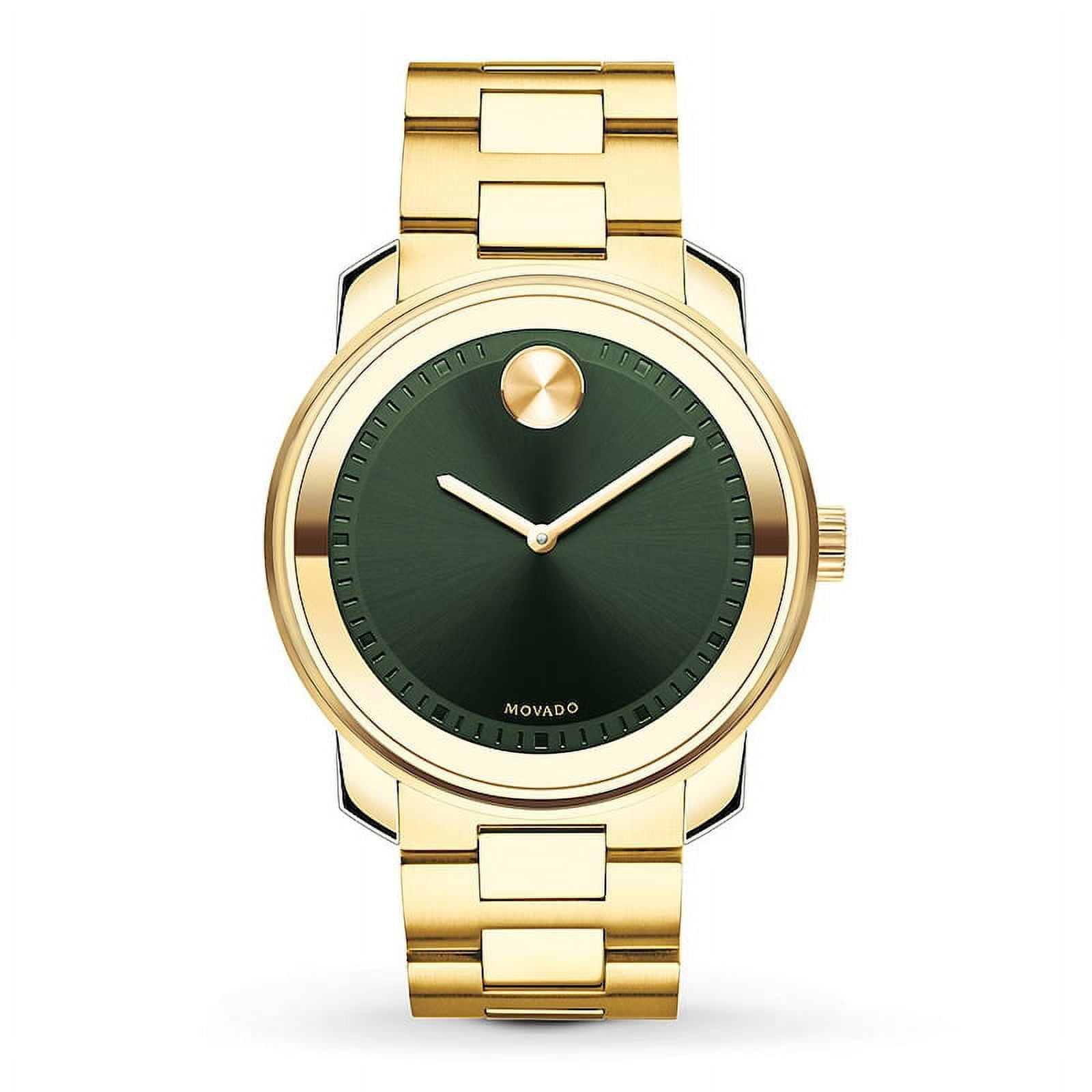Movado Green Dial Men's Gold-tone Watch 3600582 - Walmart.com