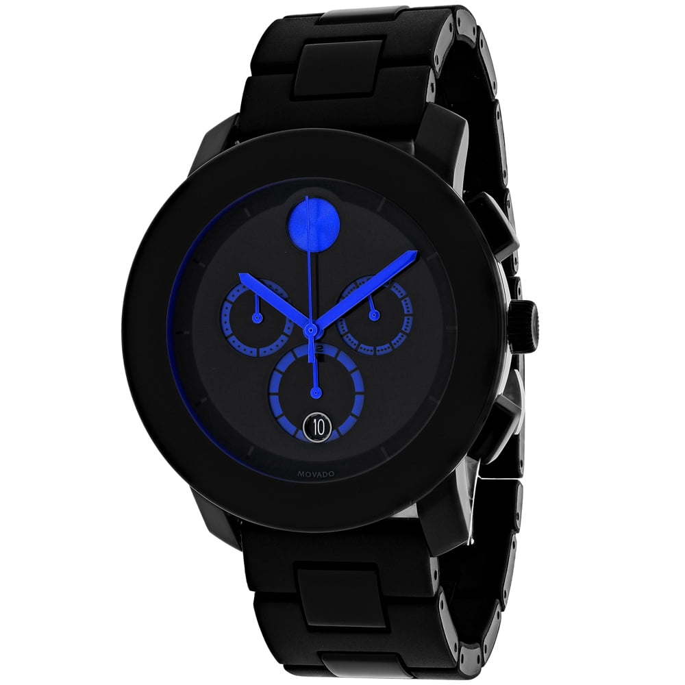 Movado Men's Bold Black Dial Watch - 3600101 - Walmart.com