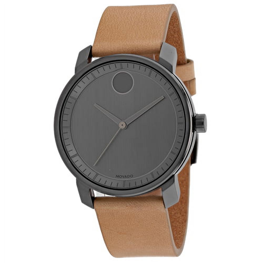 Movado Men's Bold Mid-Sized Analog Leather 41mm Watch 3600487 - Walmart.com