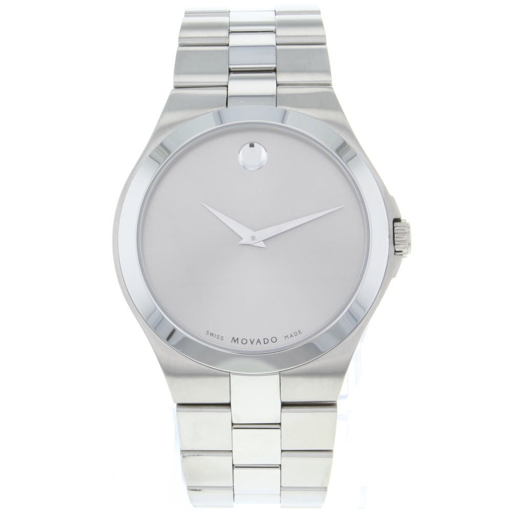 Movado Men's Classic Silver Dial Watch - 606556 - Walmart.com