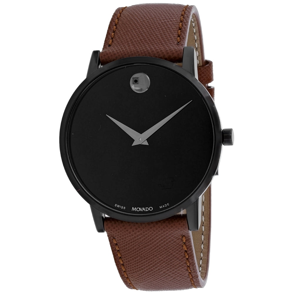 Movado Men's Museum Classic Black Dial Watch - 607198 - Walmart.com