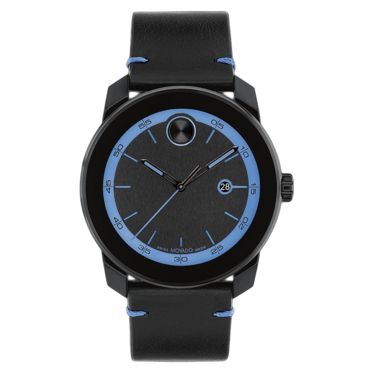 Movado Mens Bold Black Dial Watch - 3601111 - Walmart.com