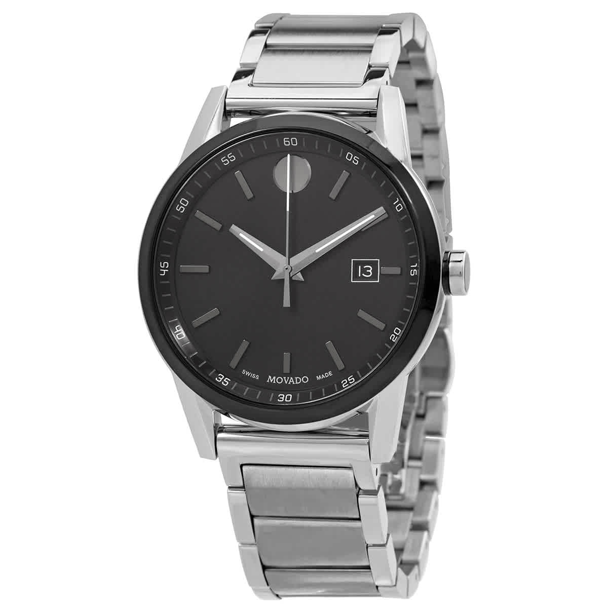 Movado Museum Sport Quartz Black Dial Men's Watch 0607557 - Walmart.com
