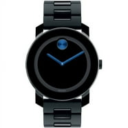 Movado Series 800 Chronograph 42mm Black Dial Silver Tone Men's Watch ...