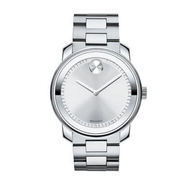 Movado Unisex Bold Large Dialed Analog Quartz 42mm Watch 3600257 ...