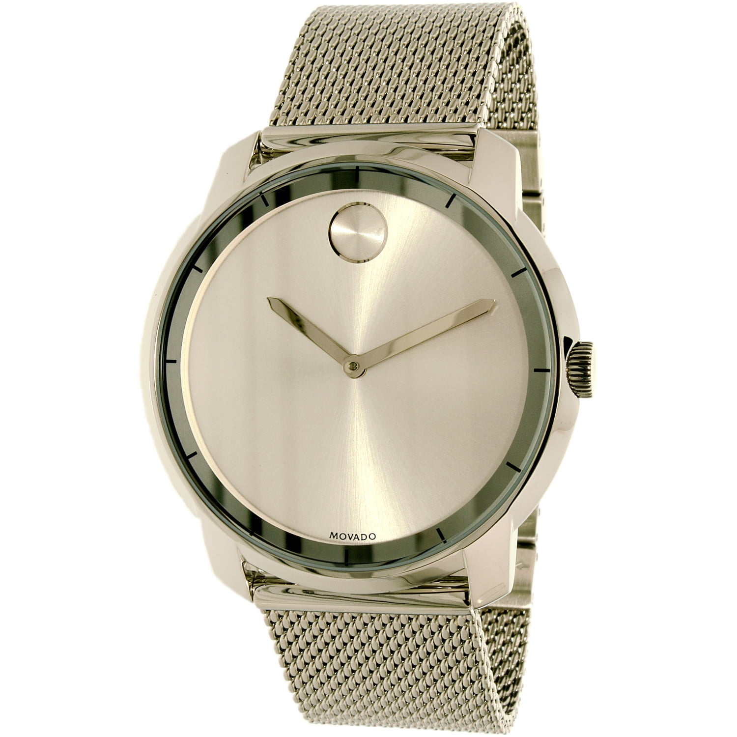 Movado Unisex Bold Large Tan Analog 42mm Watch 3600260 - Walmart.com
