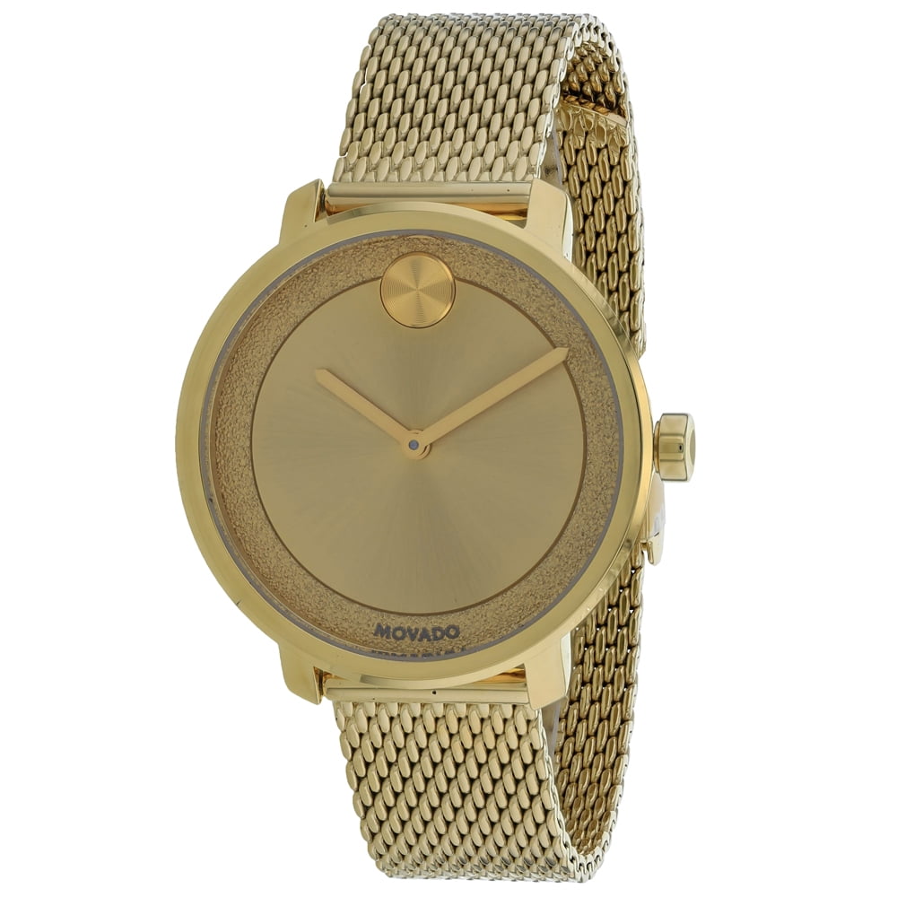 Movado Women's Bold Gold Dial Watch - 3600580 - Walmart.com