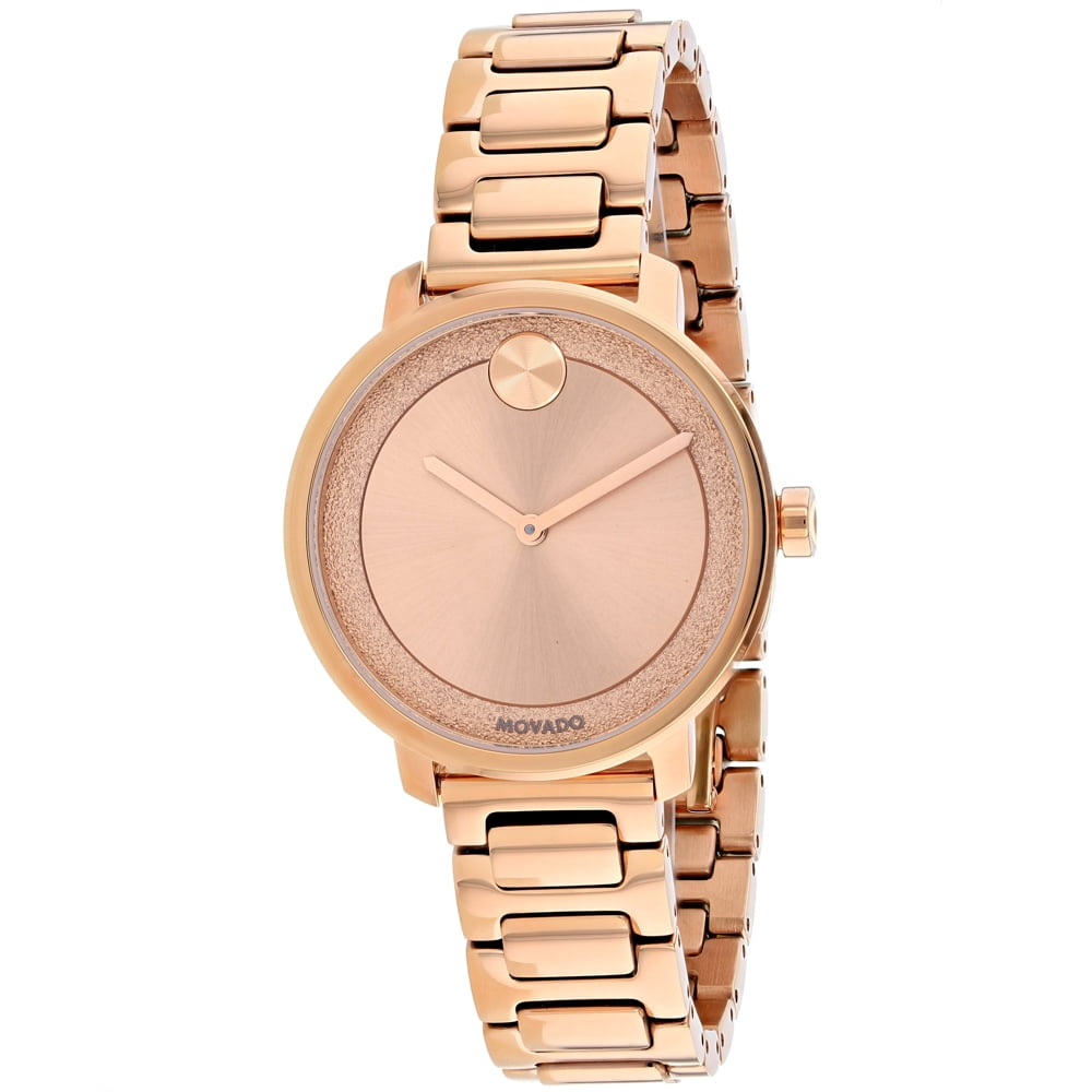 Movado Women's Bold Rose gold Dial Watch - 3600503 - Walmart.com