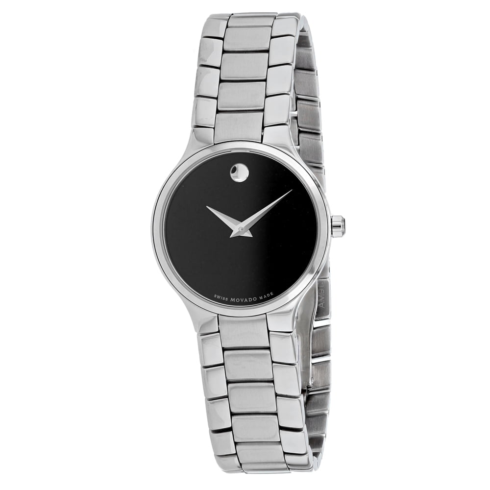 Movado Women's Serio Black Dial Watch - 607288 - Walmart.com