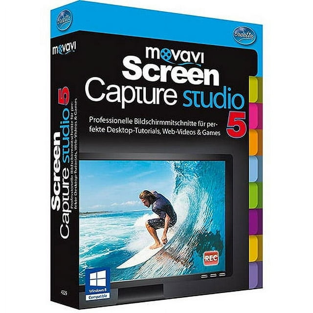 Movavi Screen Capture Studio 5 Business Edition (Email Delivery) - Walmart.com