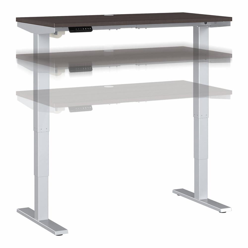 Move 40 Series 48W Height Adjustable Desk in Storm Gray - Engineered ...
