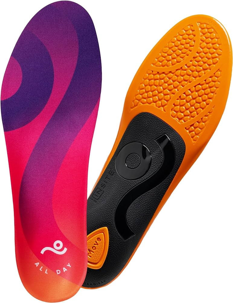 Move Comfort Insoles, Extra Plush Foam for Stress Reduction and ...