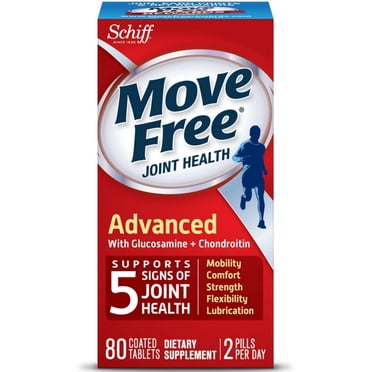 Move Free Advanced, 80 tablets - Joint Health Supplement with ...