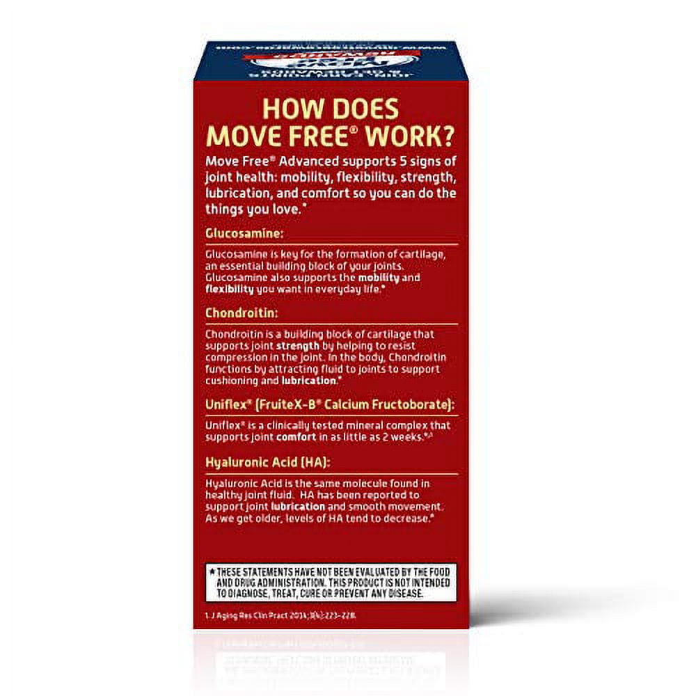 Move Free Triple Strength Glucosamine Chondroitin and Hyaluronic Acid ...