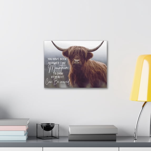 Move Mountains canvas - Walmart.com