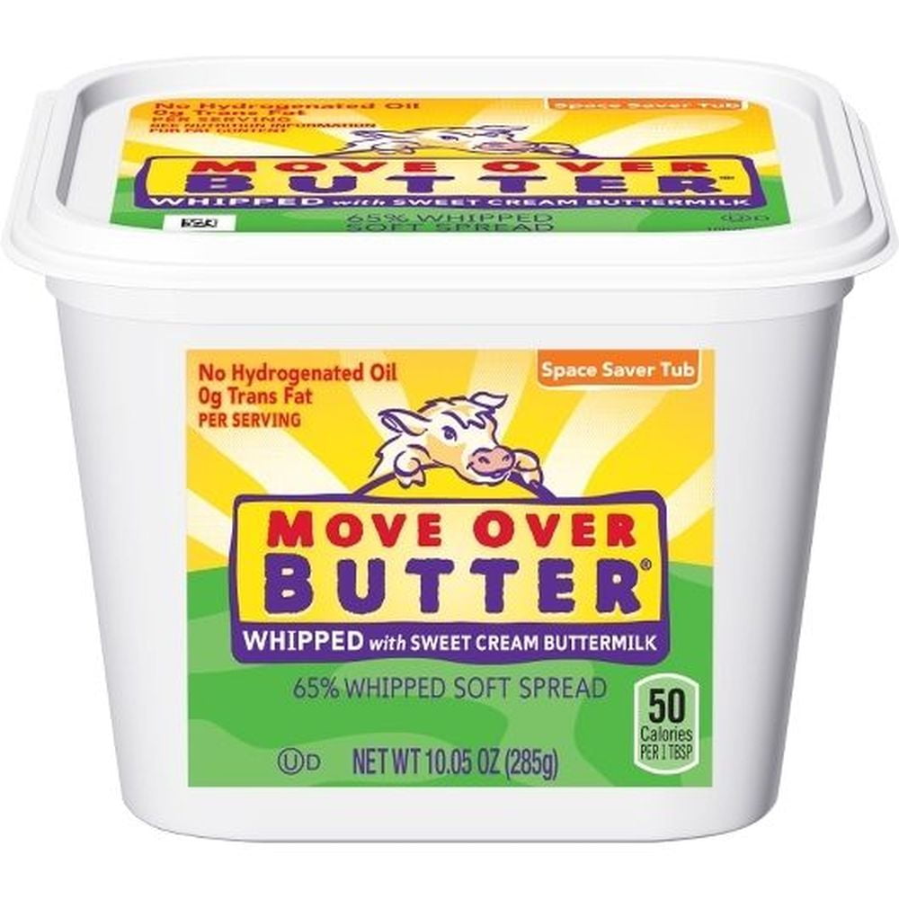 Move Over Butter Table Spread, Whipped with Sweet Cream Buttermilk, 10. ...