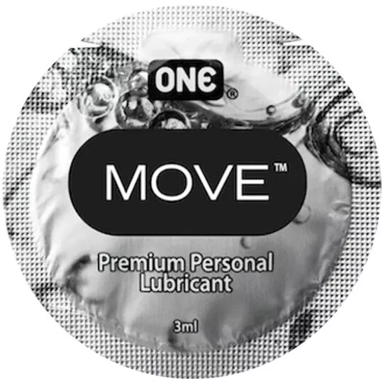 Move Silicone Based Personal Lubricant Lubricant (3 ml Sachet (100-Pack ...