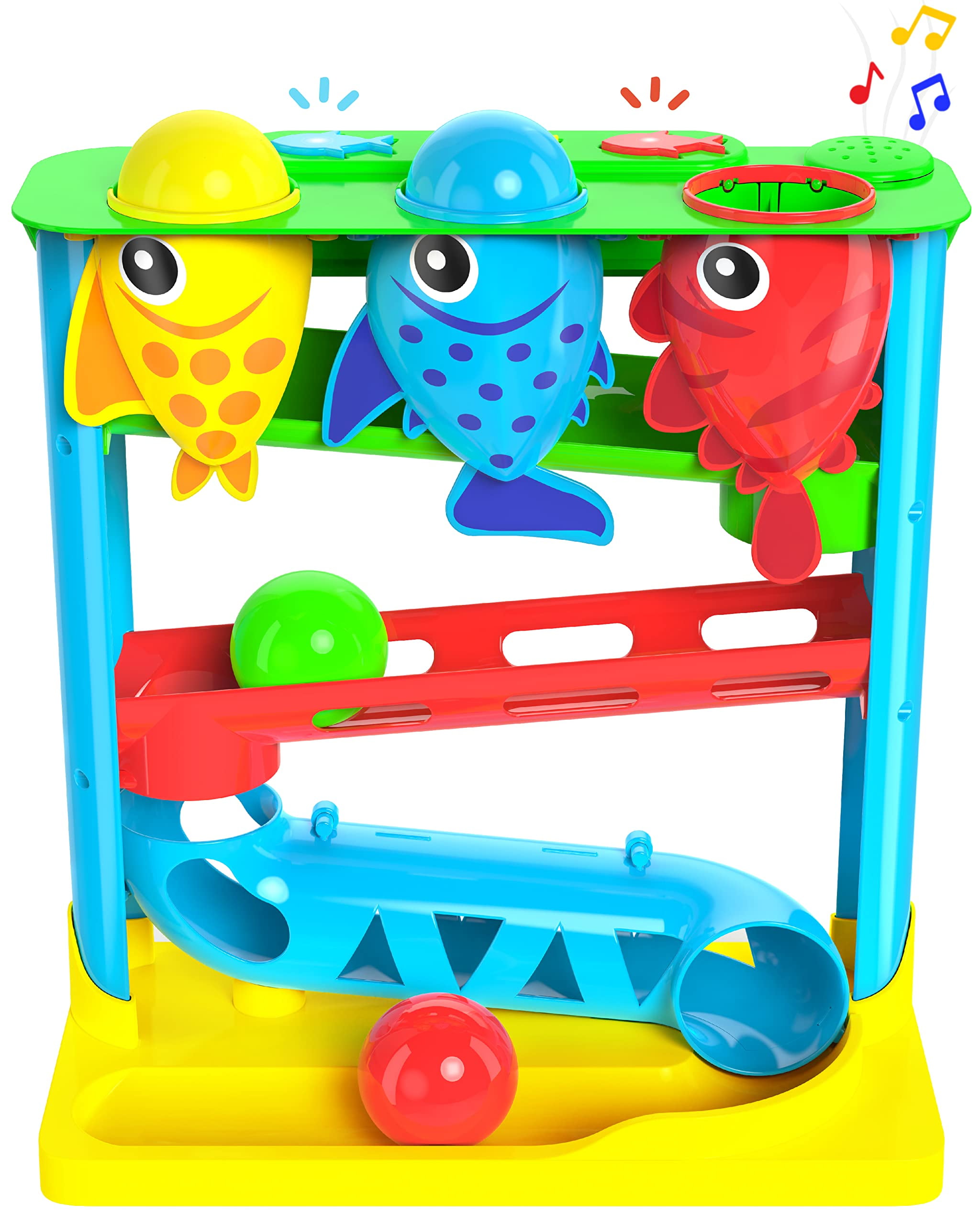 Move2Play, Feed The Fish | Interactive Baby & Toddler Toy | 1, 2+ Year ...