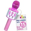 Motown Magic Bluetooth Karaoke Microphone for Kids with 30 Famous Songs ...