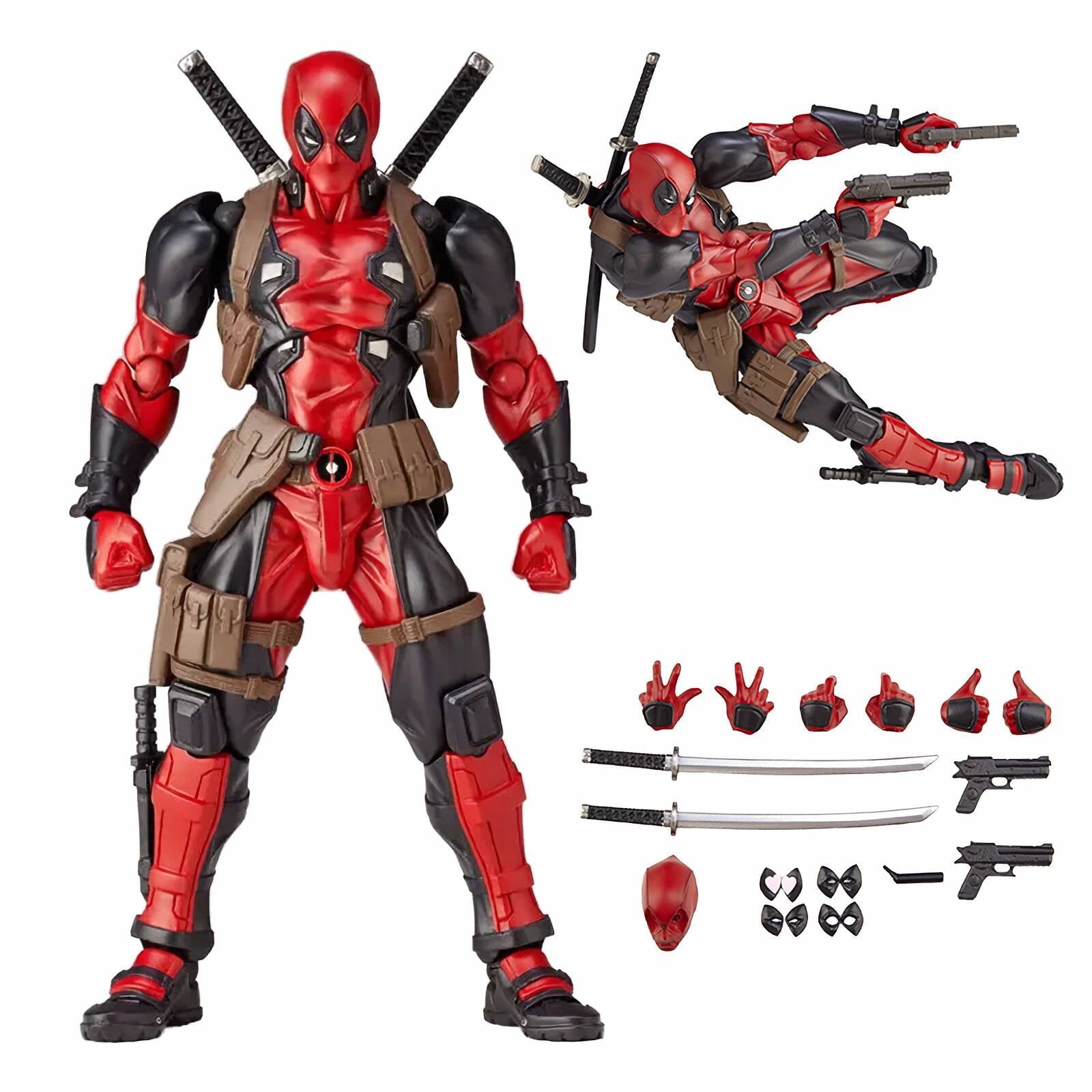 Dead Pool Action Figure Amazing Yamaguchi001 6-Inch 1/12 Scale Moveable ...