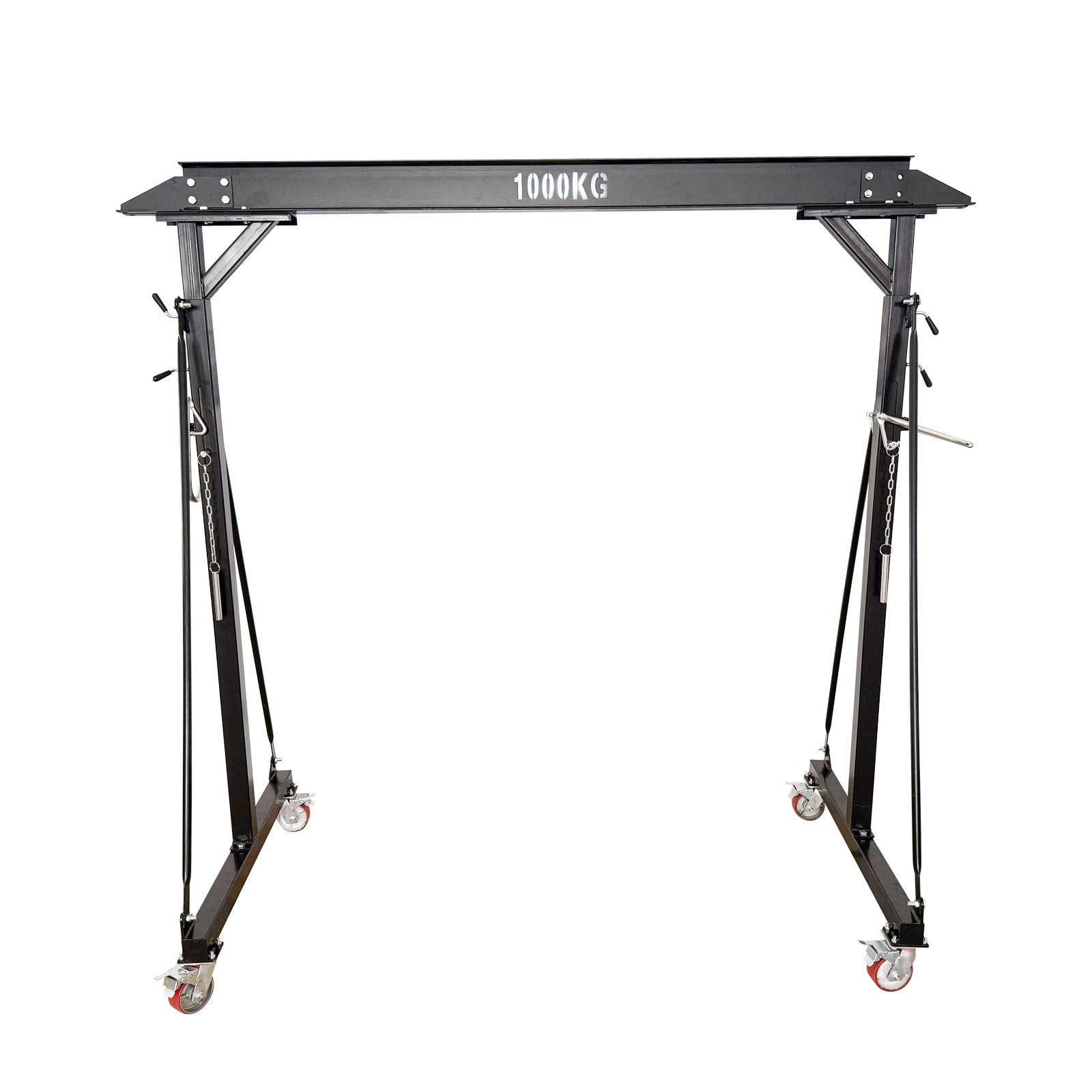 Moveable Mobile Gantry Crane 1 Ton Capacity Height Adjustable - Walmart ...