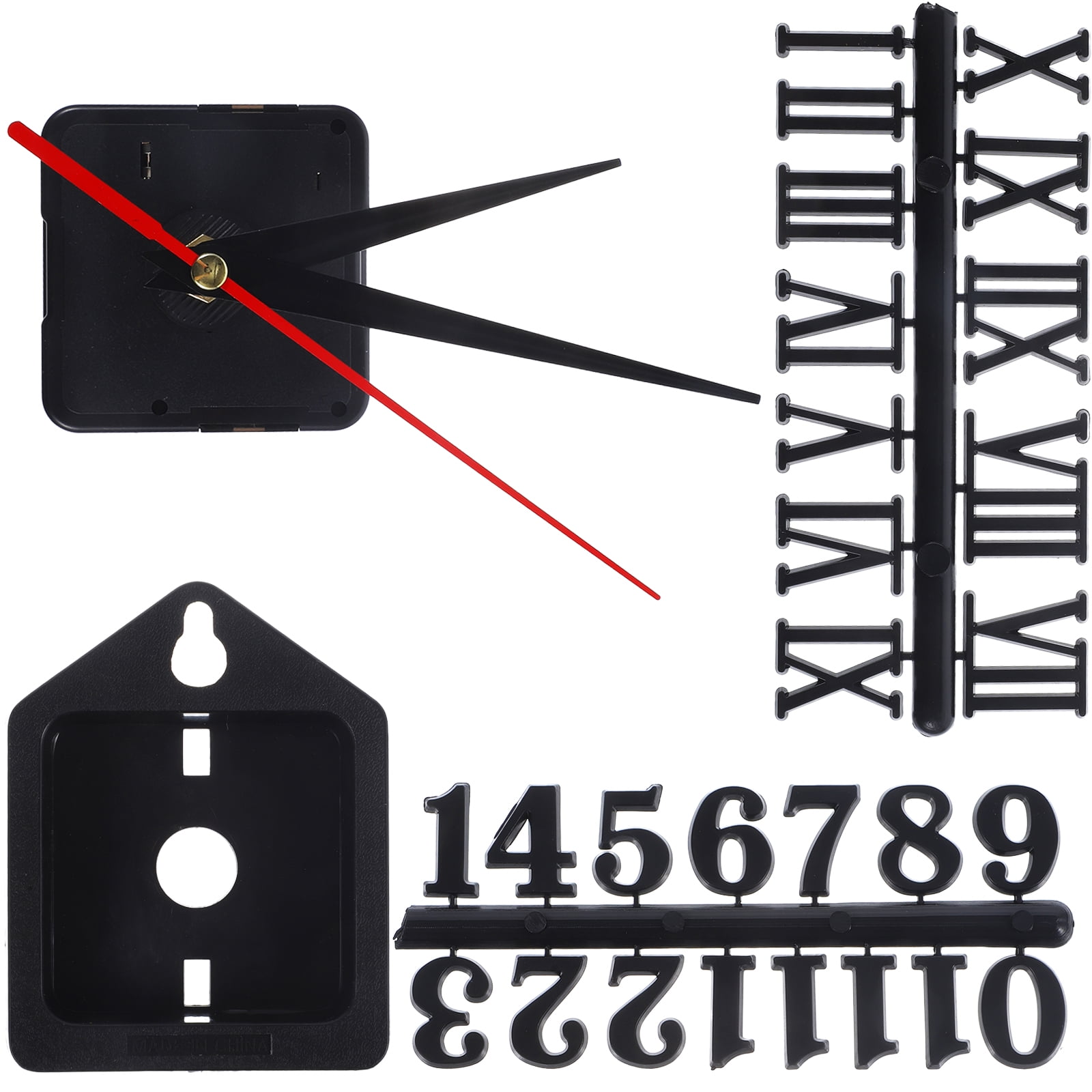 Movement Components Clock Mechanism Replacement Kits for Do Yourself ...