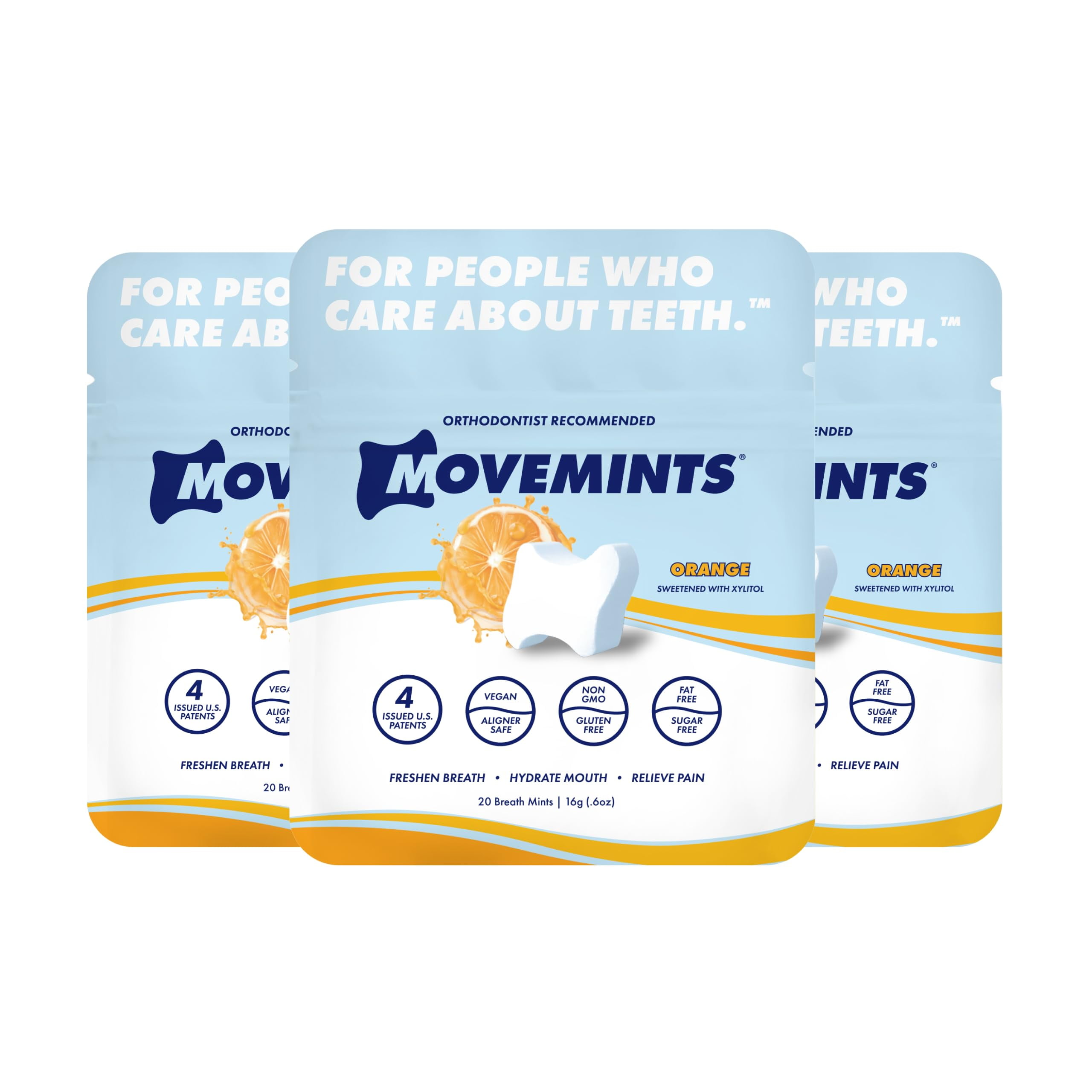 Movemints Clear Aligner Mints YPF5 - Patented Aligner Seating Mints ...