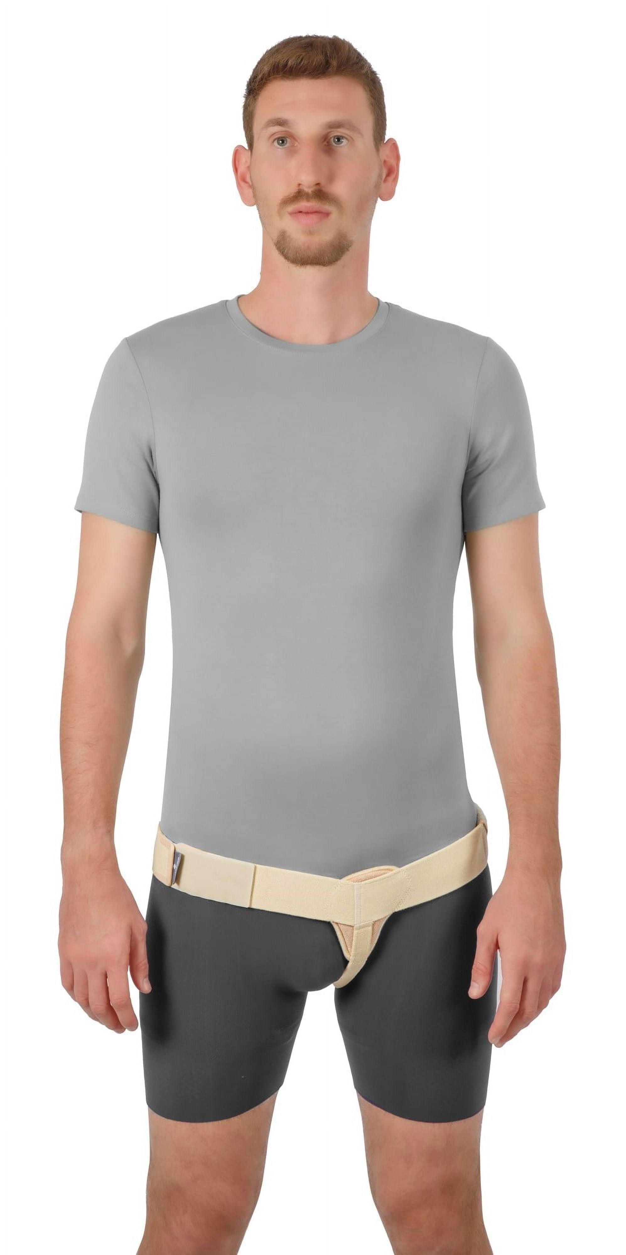 Uriel Left Side Inguinal Hernia Support Truss Belt with Compression Pad ...