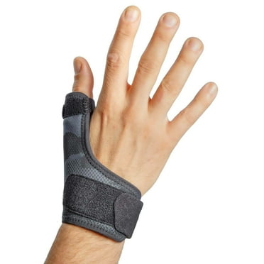 OTC 8" Wrist - Thumb Splint, Left Hand, Black, Medium - Walmart.com