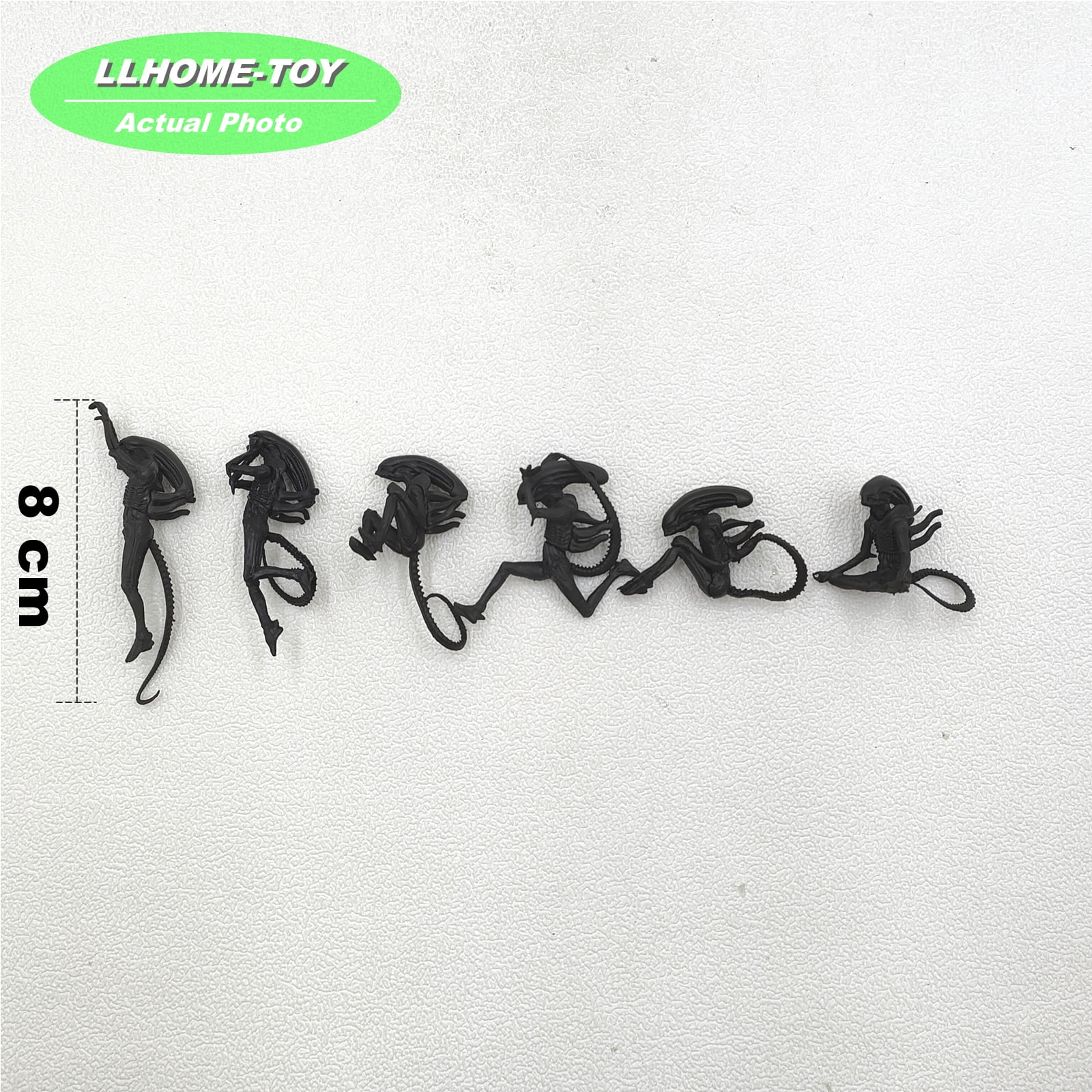 Movie Alien Xenomorph Big Chap Daily living 6Pcs Funny Figure Statue ...