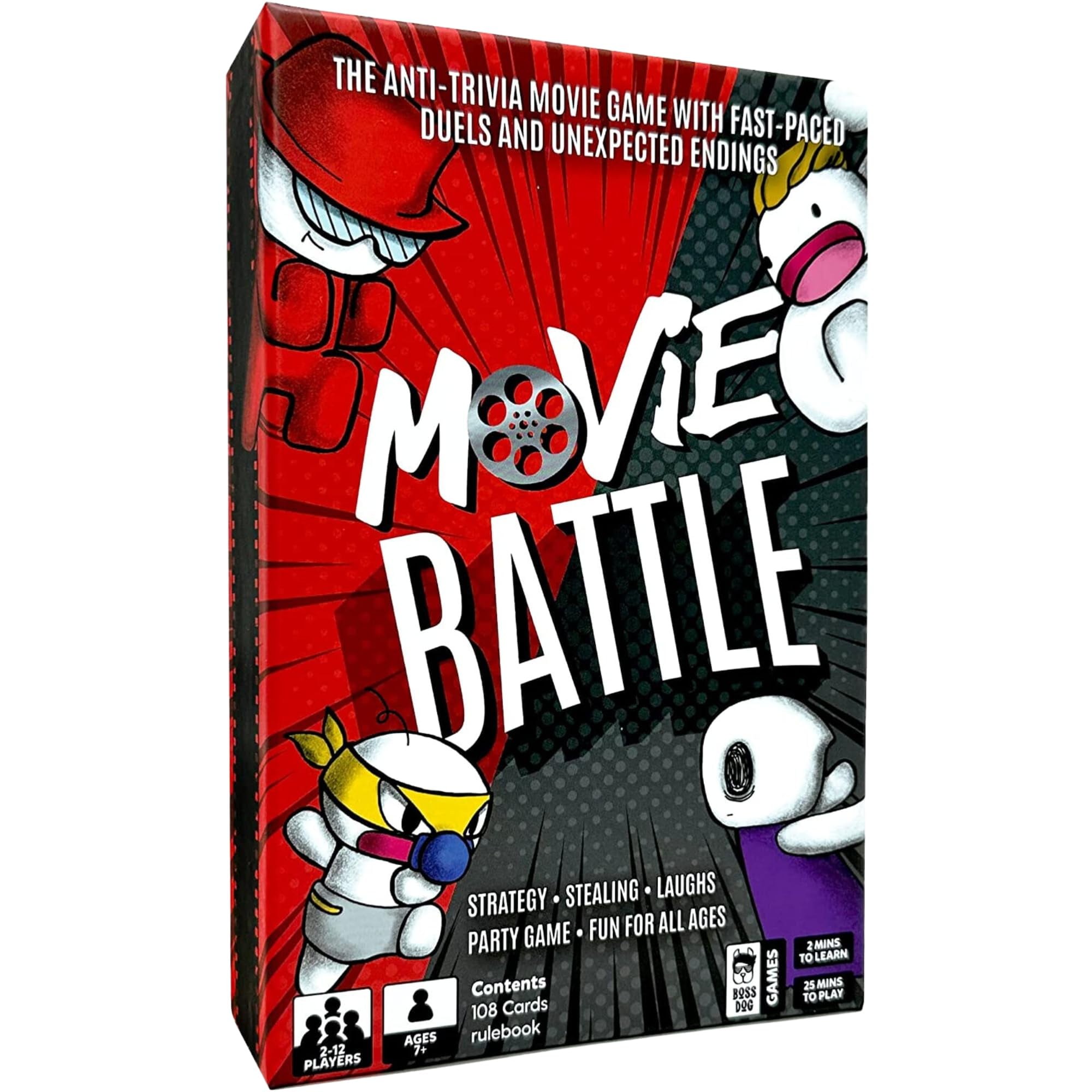 Movie Battle Card Game: AIF4 Fast Paced Duels and Unexpected Endings - A Movie Party Game for ...