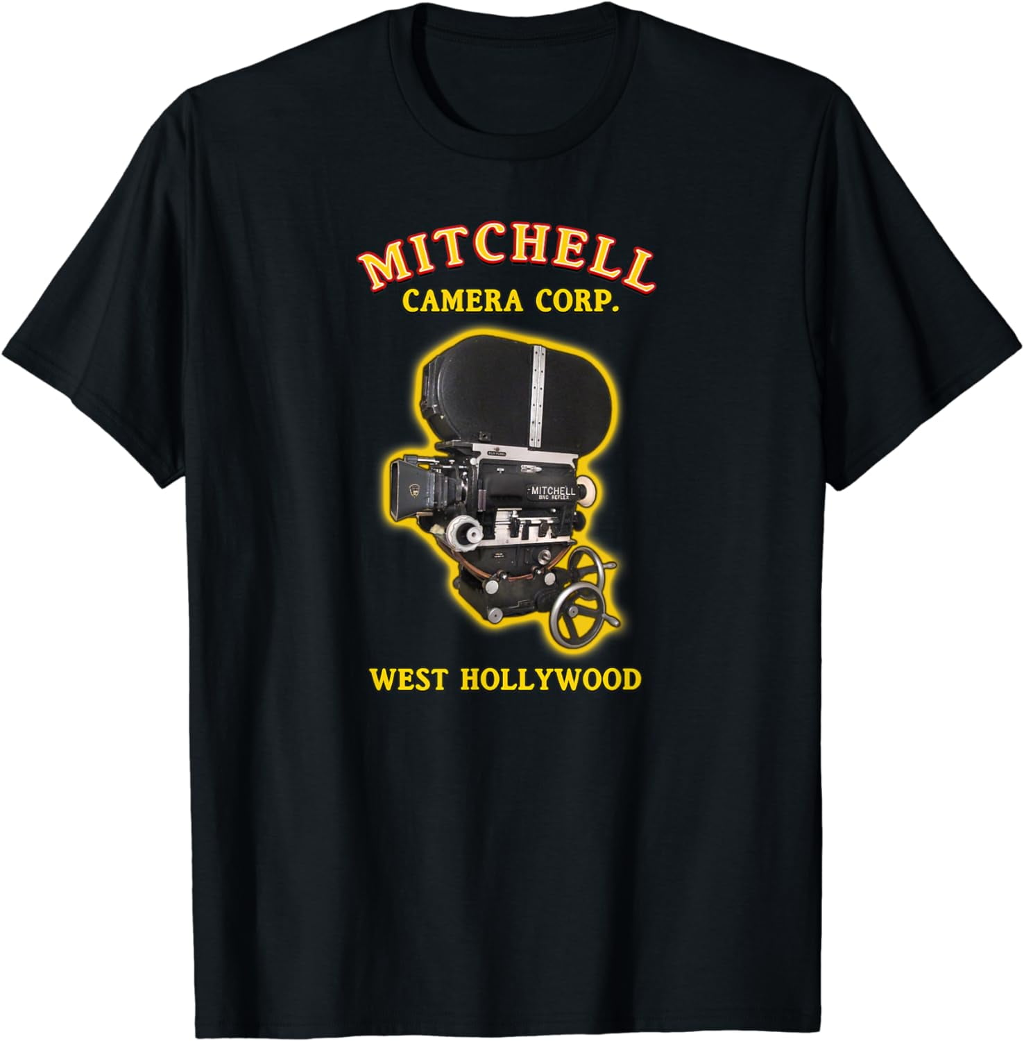 Movie Camera Hollywood Film Cinematography T-Shirt - Walmart.com