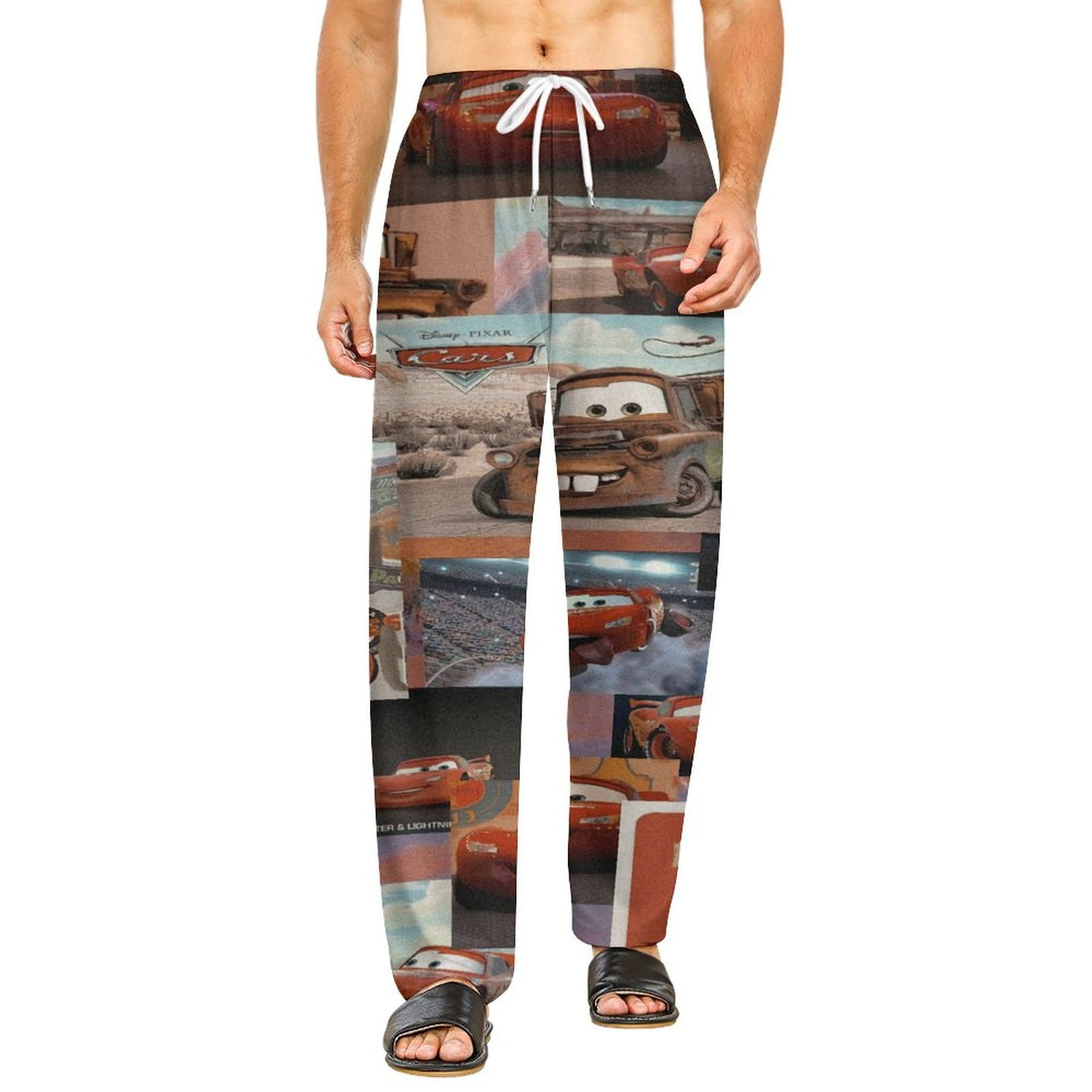 Movie Cars Pajama Pants for Men Women Funny All Over Print Adult Couple ...