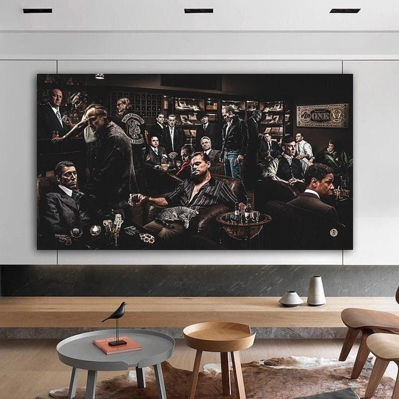 Movie Character The Wolf of Wall Street Godfather Gangster Party Money ...