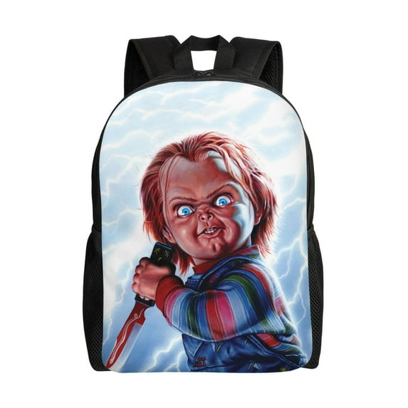 Movie Chucky Backpack Laptop School Bag Student Satchel Lightweight ...
