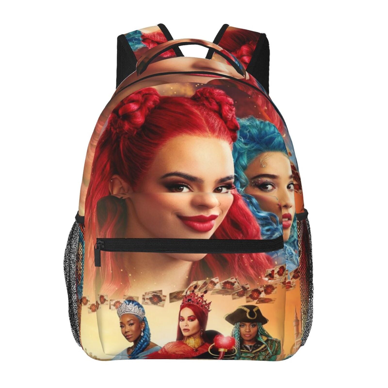 Movie Descendants The Rise of Red Backpack Shoulders Laptop Daypack ...