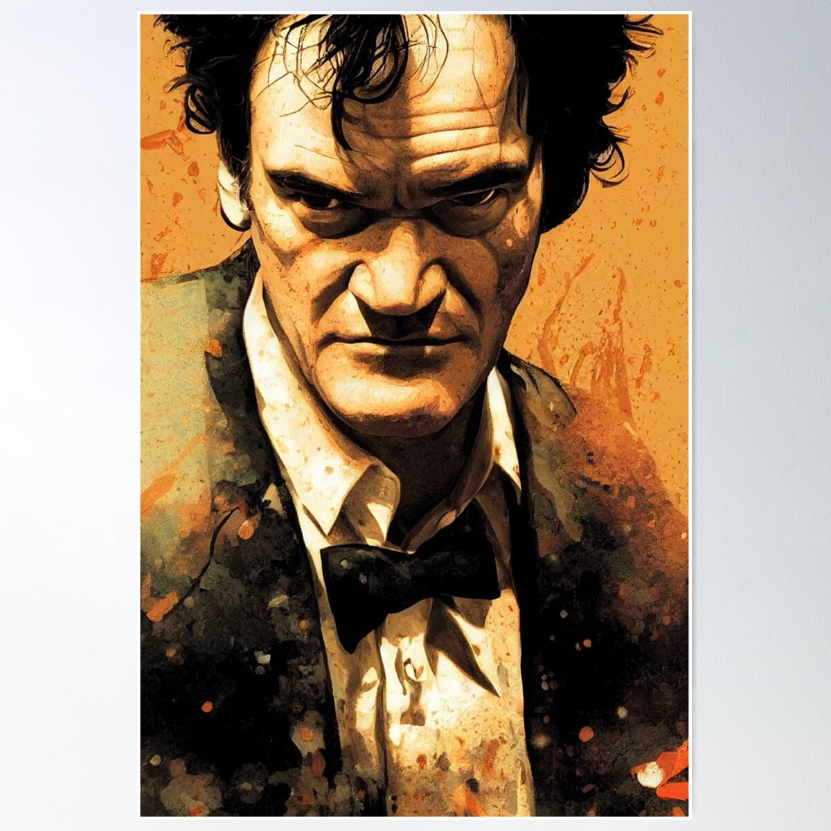 Movie Director - Quentin Tarantino Poster, 12x18 UNFRAMED - Walmart.com